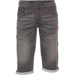 3/4-Hose Casamoda "Casamoda 3/4 - Jeans uni", Herren, Gr. 32, Normalgr&ouml;&szlig;en, grau, 90% Baumwolle, 9% Polyester, 1% Elasthan, Hosen