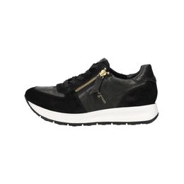 Paul Green Damen Sneaker "Paul Green Sneaker Leder", Gr. 38, schwarz, Leder, Schuhe