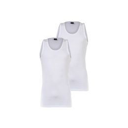 Superdry Herren Unterhemd "Unterhemd 1er Pack", Gr. L, wei&szlig;, Obermaterial: 95% Baumwolle CO. 5% Elasthan EL., Unterhemden