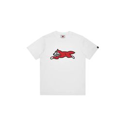 Icecream T-Shirt 'Running Dog' Herren Gr&ouml;&szlig;e L rot / schwarz / wei&szlig;