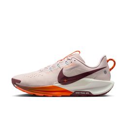 Laufschuh Nike "REACTX PEGASUS TRAIL 5", Herren, Gr. 42,5, silt rot, schwarz team rot, hyper crimson, Synthetik, Textil, Schuhe Laufschuh