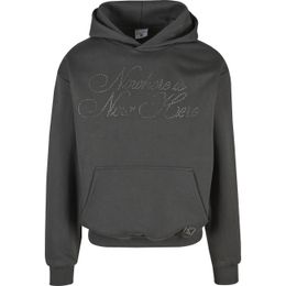Kapuzenpullover Karl Kani "Karl Kani Karl Kani OG Rhinestone OS Hoodie", Herren, Gr. L, schwarz, 65% Baumwolle (Bio), 35% Polyester (Recycelt), mehrfarbig, oversize, ohne Ausschnitt, Pullover Kapuzenpullover