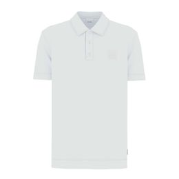 JOOP! Poloshirt JOOP JEANS "Pilikea", Herren, Gr. XL, wei&szlig;, Jersey, Obermaterial: 100% Baumwolle, unifarben, regular fit normal, Shirts, aus Baumwolle, regular fit