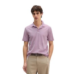 Marc O'Polo Poloshirt MARC O'POLO "aus weicher Bio-Baumwolle", Damen, Gr. L, scatterot orchid, Obermaterial: 100% Baumwolle, unifarben, regular fit, Shirts