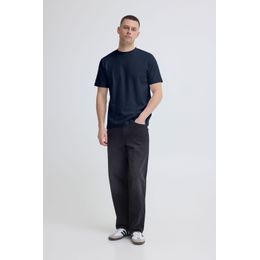 Blend Herren Rundhalsshirt "Rundhalsshirt BHEswin", blau, Gr. M, Obermaterial: 100% Baumwolle CO., Shirts