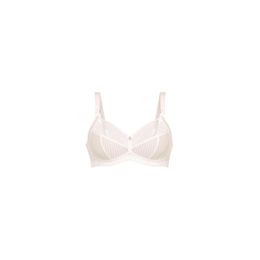 Rosa Faia Damen Soft-BH "Sita", Gr. 80, wei&szlig;, Obermaterial: 76% Polyamid, 24% Elasthan, BHs, verstellbare Tr&auml;ger, transparente Blende, mit Spitze,