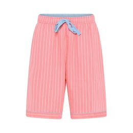 Pyjama CCDK COPENHAGEN "CCDK Copenhagen sleep pants Victoria", Damen, Gr. XS, geranium pink stripe, Obermaterial: 100% Baumwolle, Homewear-Sets Pyjama