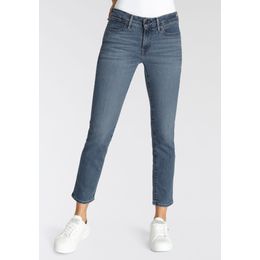 Levi's LEVI'S Damen Slim-fit-Jeans "712 SLIM WELT POCKET", blau, Gr. 26, Denim/Jeans, Obermaterial: 85% Baumwolle, 7% Lyocell, 6% Elastomultiester, 2%