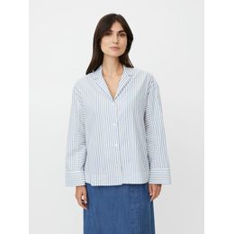 Masai Bluse 'Isolisse' Damen Gr&ouml;&szlig;e L blau / wei&szlig;