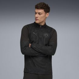 Puma Herren T-Shirt "FC St. Pauli Trainingstop Herren", grau, Gr. S, bedruckt, Obermaterial: 100% Polyester. Einsatz: 100% Polyester, Shirts