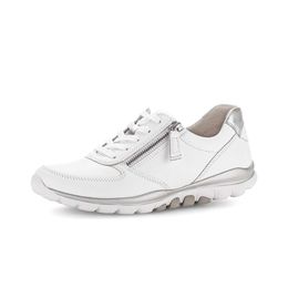 Gabor Damen Sneaker "Sneaker low", Gr. 42,5wei&szlig;, Schuhe