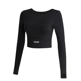 YEAZ Sportshirt 'Revelation' Damen Gr&ouml;&szlig;e M schwarz / wei&szlig;