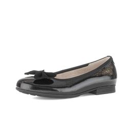 Ballerina Gabor "Eleganter Ballerina", Damen, Gr. 35,5, schwarz, Schuhe Ballerina