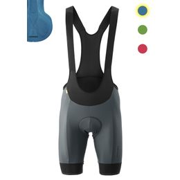 Fahrradhose Gonso "SITIVO Bib M", Herren, Gr. 3XL, Normalgr&ouml;&szlig;en, blau (hellblau), 65% Polyamid, 35% Elasthan, Hosen Fahrradhose, Herren Radhose, Radlerhose mit speziellem Sitzpolster, Tight Fit