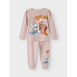 name it M&auml;dchen Pyjama "NMFADAS PAWPATROL LS NIGHTSET NOOS CPLG", Gr. 86, lila, Jersey, Obermaterial: 95% Baumwolle, 5% Elasthan, bedruckt,