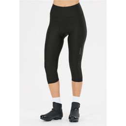 Radhose Endurance "Jayne V2", Damen, Gr. 42, EURO-Gr&ouml;&szlig;en, schwarz, 72% Polyamid, 28% Elasthan, unifarben, Hosen, Quick Dry