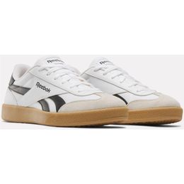 Sneaker Reebok CLASSIC "REEBOK SMASH EDGE S", Damen, Gr. 41, wei&szlig; (wei&szlig;, schwarz, gum), Leder, Synthetik, Schuhe Sneaker