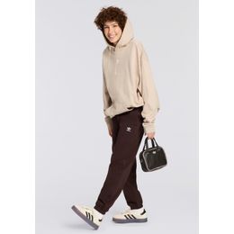 Damen Sporthose "ESSENTIALS FRENCH TERRY, REGUL&Auml;R MIT B&Uuml;NDCHEN"aurora coffee, normal, gr., Gr. S, adidas originals, Obermaterial: 100% Baumwolle,