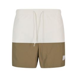Karl Kani Herren Badeshorts "Karl Kani Herren"sanftes wei&szlig;, olive, Gr. S, 100% Polyimid, Badehosen