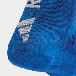 Damen Funktionssocken "RUNXGRAPHIC WASHED", adidas Performance, Gr. M, blau, Obermaterial: 91% Polyamid, 5% Polyester, 4% Elasthan, Socken