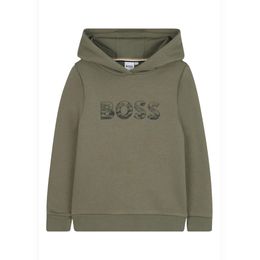 BOSS Sweatshirt 'Felpa' Jungen Gr&ouml;&szlig;e 152 gr&uuml;n