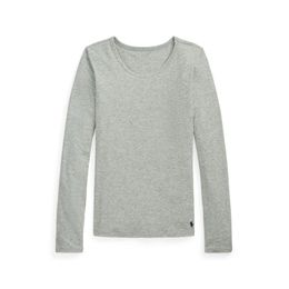 Polo Ralph Lauren Longsleeve ' Club Cotton ' Damen Gr&ouml;&szlig;e XXL graumeliert