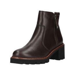 Paul Green Damen Stiefelette "Paul Green Stiefelette Glattleder", Gr. 40, braun, Glattleder, Schuhe