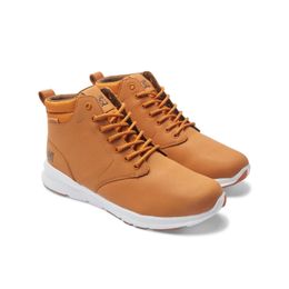 Stiefel DC Shoes "Mason 2", Herren, Gr. 8(40,5), braun (wheat, turkish coffee), Obermaterial:Obermaterial: Leder [Kuh] / Futter: Textil / Au&szlig;ensohle: Gummi;, Schuhe Stiefel