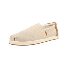 Toms Shoes Slipper TOMS "TOMS Slipper Textil", Herren, Gr. 42,5, natural, Textil, Schuhe Slipper