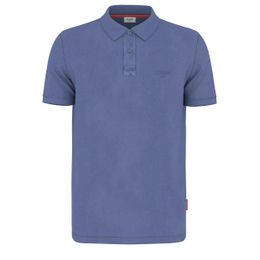 JOOP! Poloshirt JOOP JEANS "Ambrosian", Herren, Gr. L, bright blau, Piqu&eacute;, Obermaterial: 95% Baumwolle, 5% Elasthan, unifarben, normal, Rippb&uuml;ndchen, Shirts