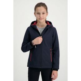 Softshelljacke CMP "KID G JACKET FIX HOOD f&uuml;r Kinder43405465", M&auml;dchen, Gr. 176, antracite, pe, Softshell, Obermaterial: 96% Polyester, 4% Elasthan. Innenseite: 100% Polyester, hoch geschlossener Ausschnitt, Windstopperb&uuml;ndchen, Jacken Softshelljacke, Atmungsaktiv & Wasserabweisend & Windabweisend,&Uuml;bergangsjacke