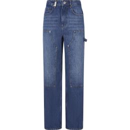 Bequeme Jeans 2Y STUDIOS "2Y Studios Uma Carpenter Jeans", Damen, Gr. 28, Normalgr&ouml;&szlig;en, blau, 100% Baumwolle, unifarben, normal, Jeans