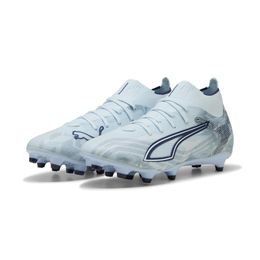 Fu&szlig;ballschuh Puma "ULTRA 6 MATCH+ FG/AG Fu&szlig;ballschuhe Erwachsene", Damen, Gr. 42.5, icy blau wei&szlig; jewel, Obermaterial: Textil, Synthetik. Futter: Textil, Synthetik. Innensohle: Textil. Laufsohle: Synthetik, Schuhe Fu&szlig;ballschuh