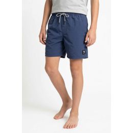 Badeshorts Brunotti, Kinder, Gr. 128, N-Gr, indigo blau, Obermaterial: 100% Polyamid. Futter: 100% Polyester, Badehosen Badeshorts, f&uuml;r Kinder und Jugendliche, leichtes Material, schnelltrocknend