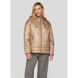 Blouson Rabe "Jacke", Damen, Gr. 42, braun, 100%Polyamid, 100%Polyester, 100%Polyamid, unifarben, gerade, gerader Abschluss, Jacken Blouson