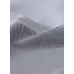 TRIGEMA Damen T-Shirt "TRIGEMA T-Shirt DELUXE Baumwolle", grau, Basic, Gr. L, Single Jersey, 100% Baumwolle, Shirts