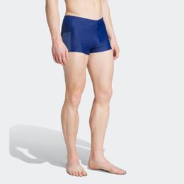 Badehose adidas Performance "BLOCK BOXER", Herren, Gr. 10 (XL), N-Gr, blau (dunkelblau), Obermaterial: 78% Polyamid, 22% Elasthan, Badehosen Badehose