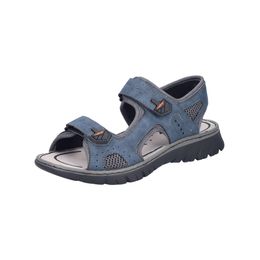 Sandale Rieker "Rieker Sandalen Textil", Damen, Gr. 41, denim, Textil, Schuhe Sandale