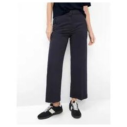 5-Pocket-Hose RAPHAELA BY Brax "Style PEGGY CULOTTE", Damen, Gr. 40K (20), Kurzgr&ouml;&szlig;en, navy, Web, 96% Baumwolle, 4% Elasthan, Hosen 5-Pocket-Hose