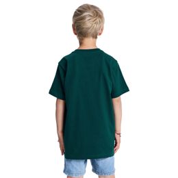 T-Shirt DC Shoes "DC Star Filled", Jungen, Gr. 10(140-148cm), ponderosa pine, Obermaterial: 75% Walkfrottier, 25% Walkfrottier;, Shirts T-Shirt