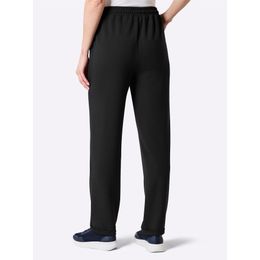 Catamaran Damen Sweathose, schwarz, Gr. 20, unifarben, 50% Modal, 44% Polyester, 6% Elasthan, Hosen