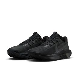 Laufschuh Nike "REACTX PEGASUS TRAIL 5", Herren, Gr. 44,5, grau (schwarz, anthrazit, velvet braun), Synthetik, Textil, Schuhe Laufschuh