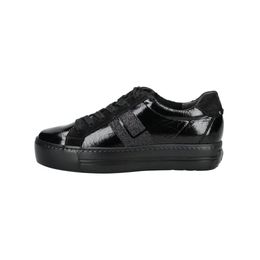 Paul Green Damen Sneaker "Paul Green Sneaker Leder", Gr. 38,5, schwarz, Leder, Schuhe