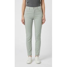 7/8-Hose MAC "SLIM 7/8", Damen, Gr. 48, L&auml;nge 27, wrought iron ppt, Web, Obermaterial: 97% Baumwolle, 3% Elasthan, slim fit 7/8-L&auml;nge, Hosen 7/8-Hose, in ultraleichter Qualit&auml;t