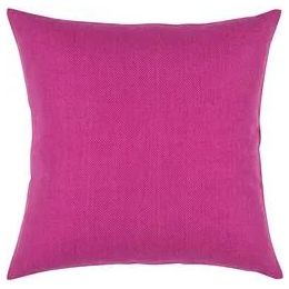Dekokissen Pad "Risotto", pink (fuchsia), B:50cm L:50cm, Baumwolle, Dekokissen_Sitzkissen_Kissenh&uuml;llen, 100% Baumwolle