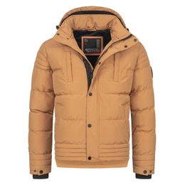 Herren Winterjacke "ASFabiano", braun, Gr. L, Alessandro Salvarini, Obermaterial: 100% Polyester; Innenseite: 100% Polyester, Jacken, mit warmem