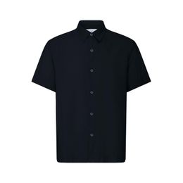 Kurzarmhemd Kronstadt "Kurzarmhemd KSValbrook", Herren, Gr. M, N-Gr, blau (sky captain), Obermaterial: 92% Viskose CV. 8% Polyester PES., Hemden