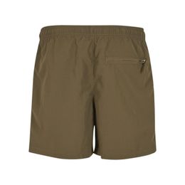 Badeshorts Brandit "Brandit Swimshort Basic", Herren, Gr. L, US-Gr&ouml;&szlig;en, olive, 100% Nylon, Badehosen Badeshorts