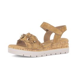 Gabor Damen Plateausandaletten "Plateau Sandale", Gr. 39braun, Schuhe
