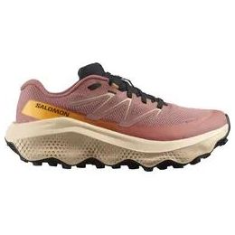 Laufschuh Salomon "ULTRA FLOW 2 GORE-TEX W", Damen, Gr. 43, burlwood, tender peach, warm apricot, Synthetik, Textil, Schuhe Laufschuh, wasserdicht
